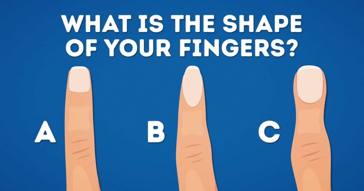Here’s What Your Finger Shape Says About Your Personality